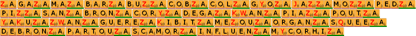 Liste des 30 mots se terminant par ZA